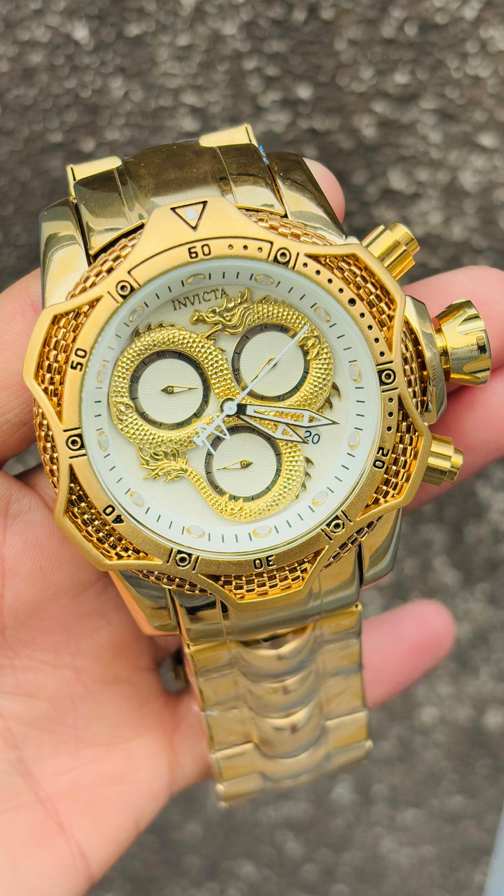 Invicta Premium Watch For Men In White Dial – Yours Watch